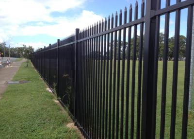 China Home 2.1m X 2.4m Metal Picket Fence Corrosion Resistant for sale