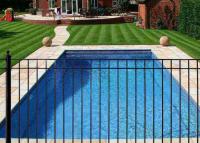 China 2.1m High Spear Top Powder Coated Picket Fence for sale