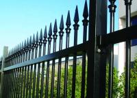 China 8ft Length 6ft Height Small Metal Picket Fence for sale