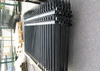 China 8ft Length 6ft Height Small Metal Picket Fence for sale