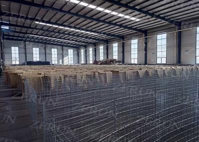 China 4mm Wire Mil5 Military Sand Barrier 250g/㎡ Geotextile 0.61m×0.61m×3.05m Per Unit for sale