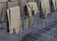 China 10 Cells Mil 4 Hesco Bastion Barrier 1.0m Height 1.5m Width for sale