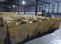 China Hesco 1.0m×1.5m×10m Mil4 Military Barrier Hot Dipped Galvanized Wire for sale