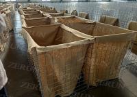 China 1.37m×1.06m×10m Mil1 Military Sand Barrier 76×76mm Hole for sale