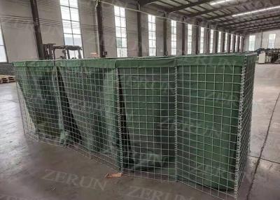 China Wall Hesco 2 Cells Mil 2 Military Sand Barrier 0.61m Height for sale