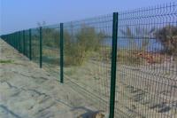 China 5*20cm Size Green Wire Mesh Fencing Electro Galvanized And Powder Coated for sale