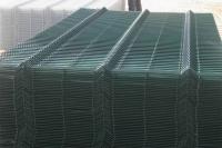 China 4mm Metal Mesh Fences Galvanized Wire And Pvc Coated 3d Bending for sale