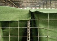 China Galvanized Iron Wire Gabion Hesco Mil2 0.61h*0.61w*1.22ml 3.8mm for sale
