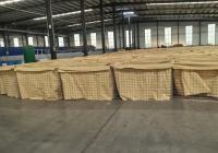 China 4.5mm Beige Geotextile Hesco Bastion Barrier For Army And Coast Guard for sale