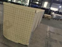 China Army Using 5.0mm Hesco Defensive Barriers Green Geotextile Military Sand Wall for sale