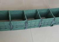 China Flat Packed Military Barrier Easily Assembled Galfan Coated for sale