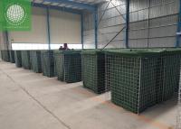 China 4mm Defensive Barrier Welded Gabion Filled Earth Military for sale