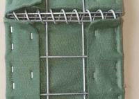 China Mil 3 Hesco Sand Barrier Uv Proof Geotextile Znal Coating Defensive In Desret for sale