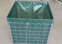 China Geotextile Lined Defensive Military Barrier For High Risk Industry for sale