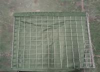 China Mil 8 Hesco Flood Barriers Zinc Coating Concrete Military for sale