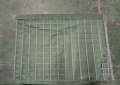 China Mil 8 Hesco Flood Barriers Zinc Coating Concrete Military for sale