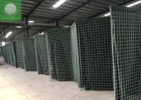 China Square Hole Military Barrier High Strength Filled With Stone for sale
