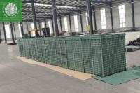 China 4.0mm Square Hole Military Barrier Hot Dipped Galvanized Hesco Retaining Wall for sale