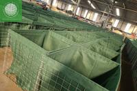 China Green Geotextile Hesco Defensive Barriers Mil 10 Army Retaining Wall for sale