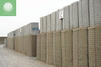 China Mil 10 Hesco Sand Barrier Lined With Non Woven Geotextile for sale