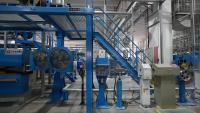 China 80m/min Silicone Rubber Wire Extrusion Line with 100kg/h Extrusion Volume for High-Temperature Cables for sale