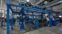 China Silicone Wire Extrusion Line with 80m/min Speed and 100kg/h Capacity for Silicone Rubber Insulation for sale