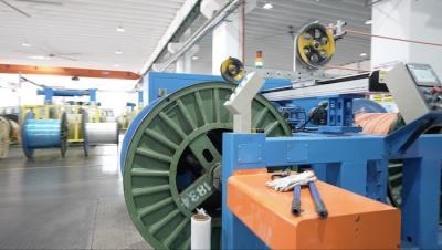 China High-Speed Silicone Rubber Wire Extrusion Machine with 50rpm Screw Speed and Max 100m/Min Line Speed for sale