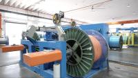 China 35-400mm2 Conductor 9-28mm Finished Outer Diameter Silicone Wire Extrusion Line with 80m/min Line Speed for sale