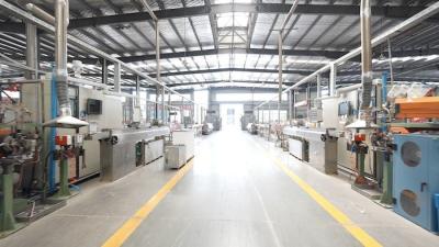 China Automotive Wire High Speed Extrusion Production Line 1500m/min for 0.22-6mm² Conductors for sale