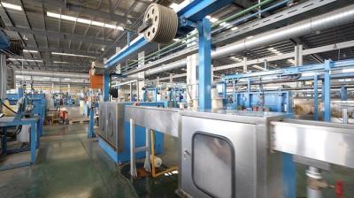 China Photovoltaic Wire String Extrusion One-Step Production Line 200m/min 250m/min Max Speed for sale