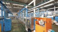 China Photovoltaic Wire String Extrusion One-Step Production Line 250m/min for PV Cable Insulation and Sheath for sale