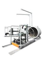 China 1500m/Min High-Speed Flyer Wire Payoff Machine for 500-630mm Reel Width with Dual Conical Design for sale