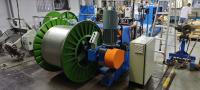 China Cantilever Type Take Up Pay Off Machine 500-1600mm Reel Size 150-300m/min Speed for sale