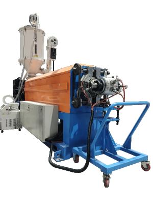 China Plastic Cable Extruder 20-200mm Screw Diameter 15-150rpm Speed 3-160kW Power for sale