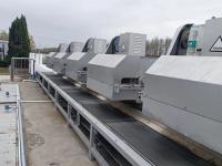 China Large Capacity Industrial Belt Conveyor Non Clogging For Sewage Treatment for sale