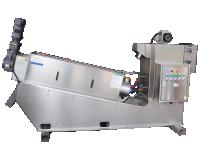 China Stainless Steel Fully Automated Volute Screw Press For Sludge Dewatering Quiet Design for sale