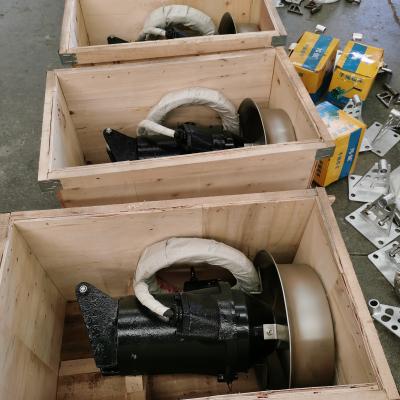 China WWTP 368 R/Min Industrial Tank Mixer Cast Iron Submersible Mixer IP68 790mm Diameter for sale