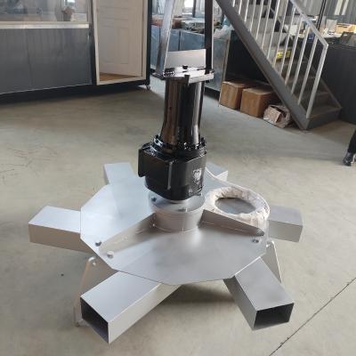 China Dual Function Deep Water Aeration And Mixing Machine 20m Depth For Wastewater for sale