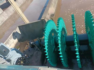 China 10% Higher Oxygenation Rotary Disk Aerator 5 Meters For Sewage Treatment Plants for sale