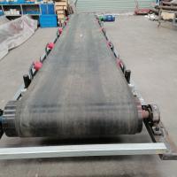 China Nitrile Rubber Corrosion Resistant Belt Conveyor For Sewage Plant dewatered sludge for sale