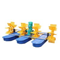 China LJ-WHE1100 1.1kW Electric Waterwheel Aerator with 2 Impellers for Corrosion Resistant Fish Pond Aeration for sale