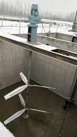 China Low Noise Low Energy Consumption High Efficiency Mechanical Agitator Paddle Mixer for WWTP Flocculation for sale