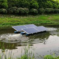 China Solar Powered Flow-Push Aerator with IoT and AI Technology for Corrosion Resistant Water Aeration for sale