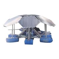 China Intelligent Solar-Powered Floating Aerator with >30% Oxygen Conversion for Remote Reservoir Water Treatment for sale