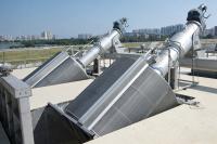 China Rotary Drum Screen with 4-in-1 System, 35° Angle, and Stainless Steel Construction for Wastewater Treatment for sale