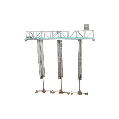 China Hot-Dip Galvanized Traveling Bridge Clarifier with Anti-Skewing Drive and Synchronized Dual Drives for Sludge Removal for sale