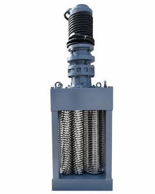 China Single-Drum Grinder Screen with 1,200 m³/h Flow Rate, Stainless-Steel Shaftless Drum, and Alloy Cutting Blades for Municipal Wastewater for sale