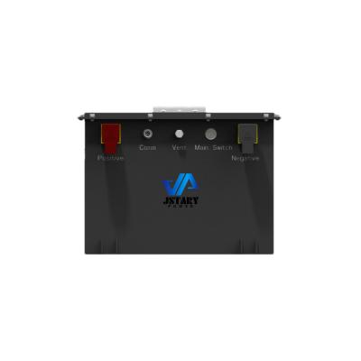 China Safety 48 Volt Golf Cart Battery Lightweight Smart BMS APP Controlled Charging for sale