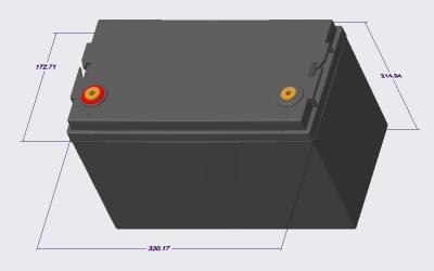 China 36V 40AH Lithium Marine Batteries Saltwater Tolerance Deep Cycle Lithium Ion Marine Battery for sale
