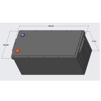 China Waterproof 36 Volt 100ah Lithium Boat Battery Construction High Energy Density for sale
